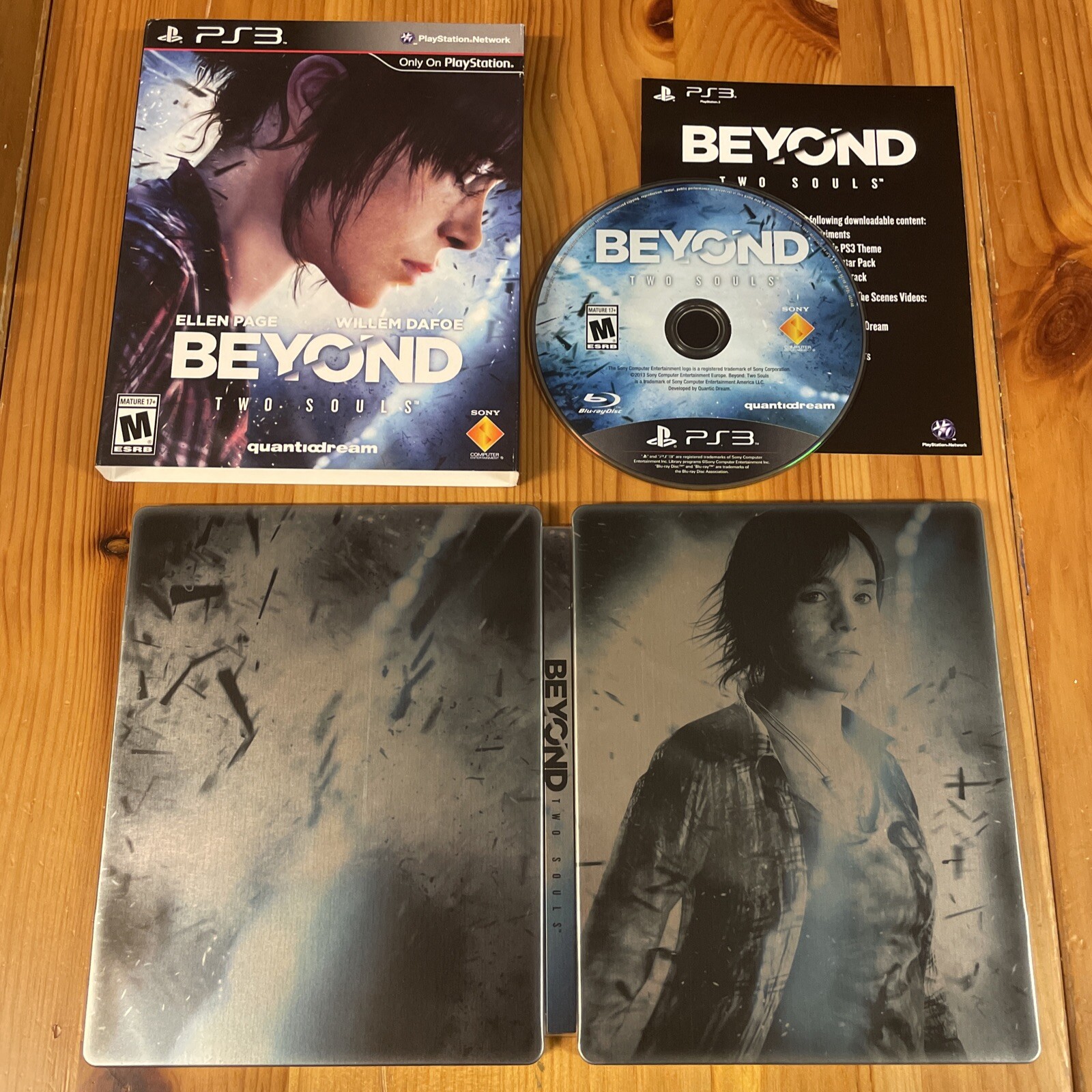 Beyond Two Souls (Sony Playstation 3) PS3 Steelbook Complete CIB | eBay