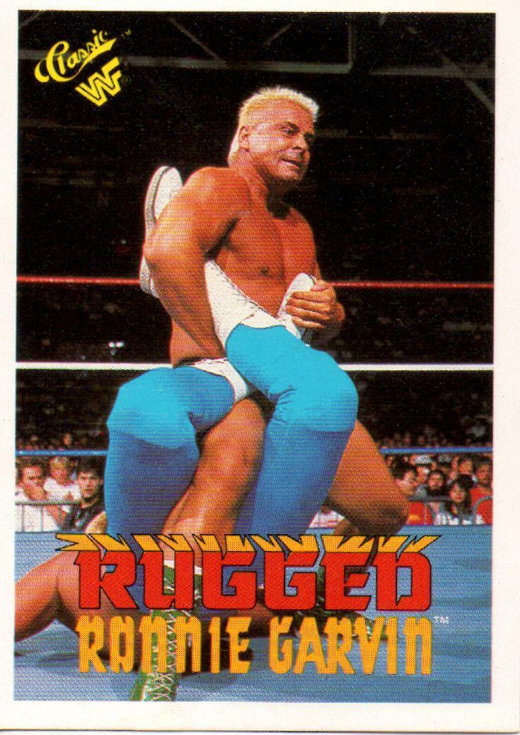 Ronnie Garvin 1990 Classic WWF Wrestling Trading Card #90 WWE AEW ...