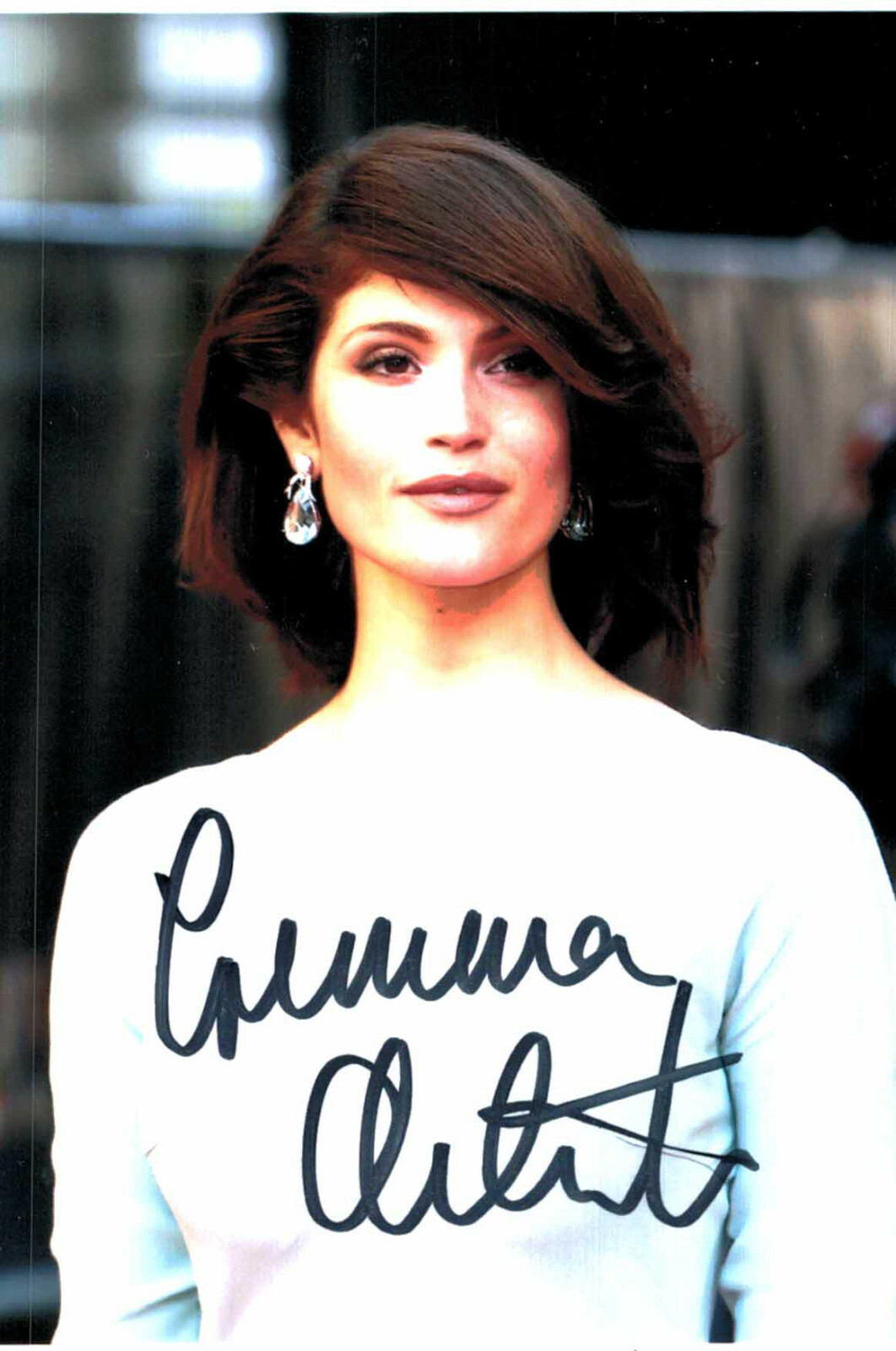 Gemma Arterton Original Signature On Fotoprint Card 10x15 Nr.6115c | eBay