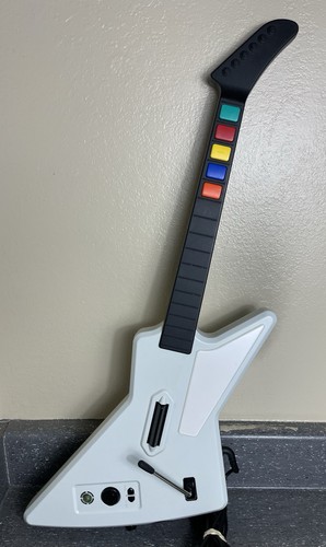 X-Plorer Guitar Hero Xbox 360 Wired Controller 95065 Red Octane ...