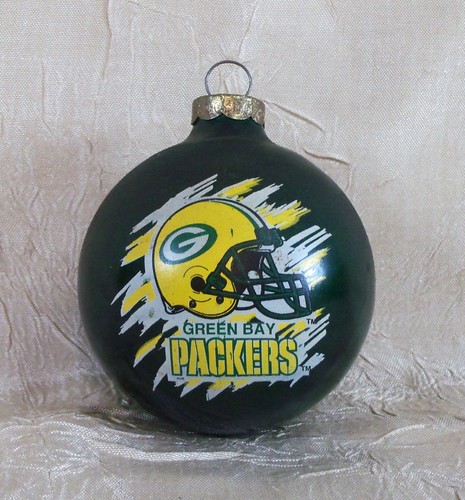 Green Bay Packers Two Christmas Holiday Ornaments - SEE DESCRIPTION | eBay