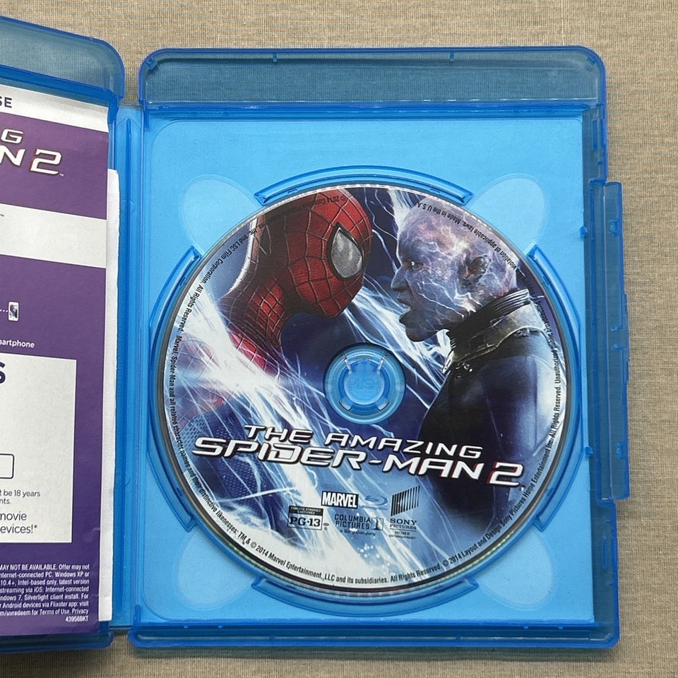 The Amazing Spider-Man 2 (Blu-ray & DVD & Digital 2014 3-Disc ...