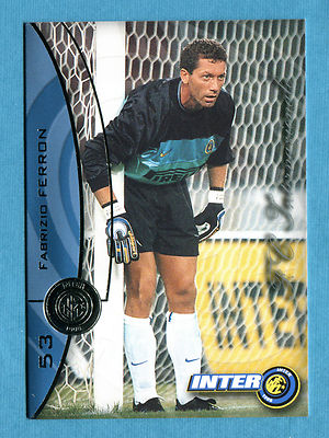 INTER CARDS 2000 DS - Figurina/Sticker/card - n. 53 - FABRIZIO FERRON ...