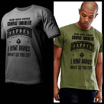 Military Combat Engineer T-Shirt Sapper Army We Pave The Way Combat ...