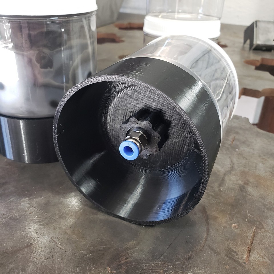 Fluidizing Hopper for Powder Coating - Complete for RC-1, RC-2 or WX ...