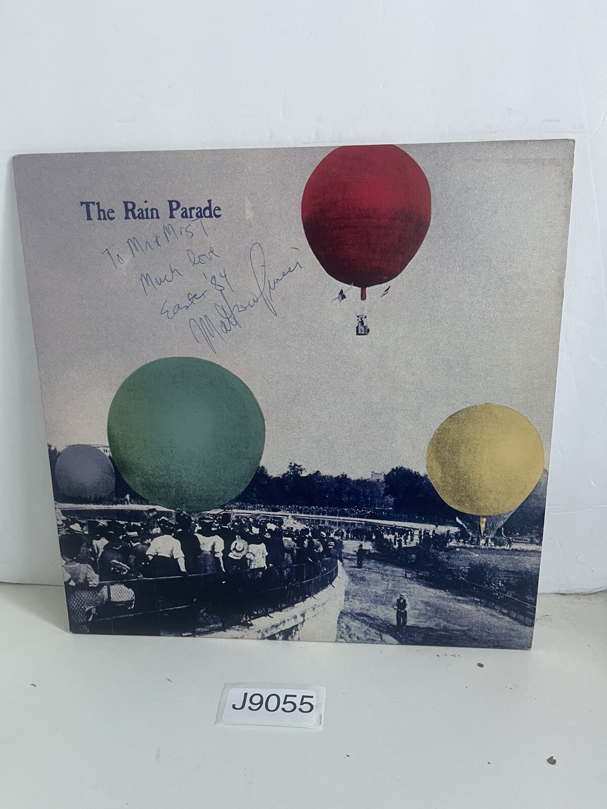 THE RAIN PARADE EMERGENCY THIRD RAIL POWER TRIP VINYL ROCK RARE SIGNED ...
