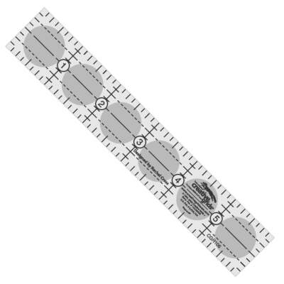 Creative Grids 1-Inch x 6-Inch Quilt Ruler (CGR106) | eBay