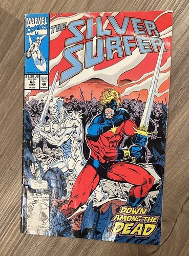 Silver Surfer #63 Marvel Comics 1992 Volume 3 | eBay