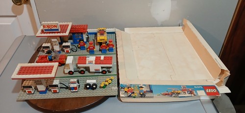 LEGO Gas Station Exxon SET LOT 6375 / 554 | eBay