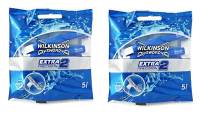 Wilkinson Sword Extra Precision2 5 Count Disposable Blades (2 pack) | eBay
