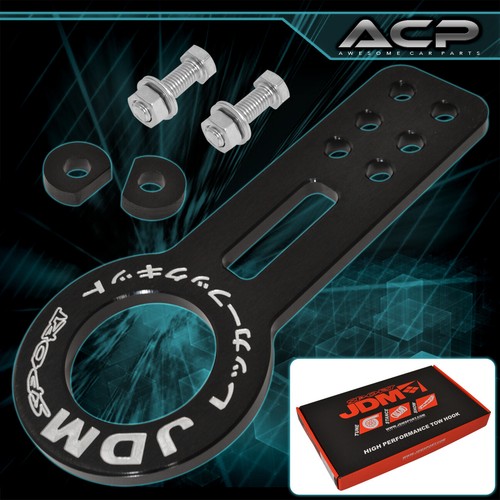 For Toyota JDM Sport Tow Hook Drift 4000LBS Bolt Solid Towing Assembly ...