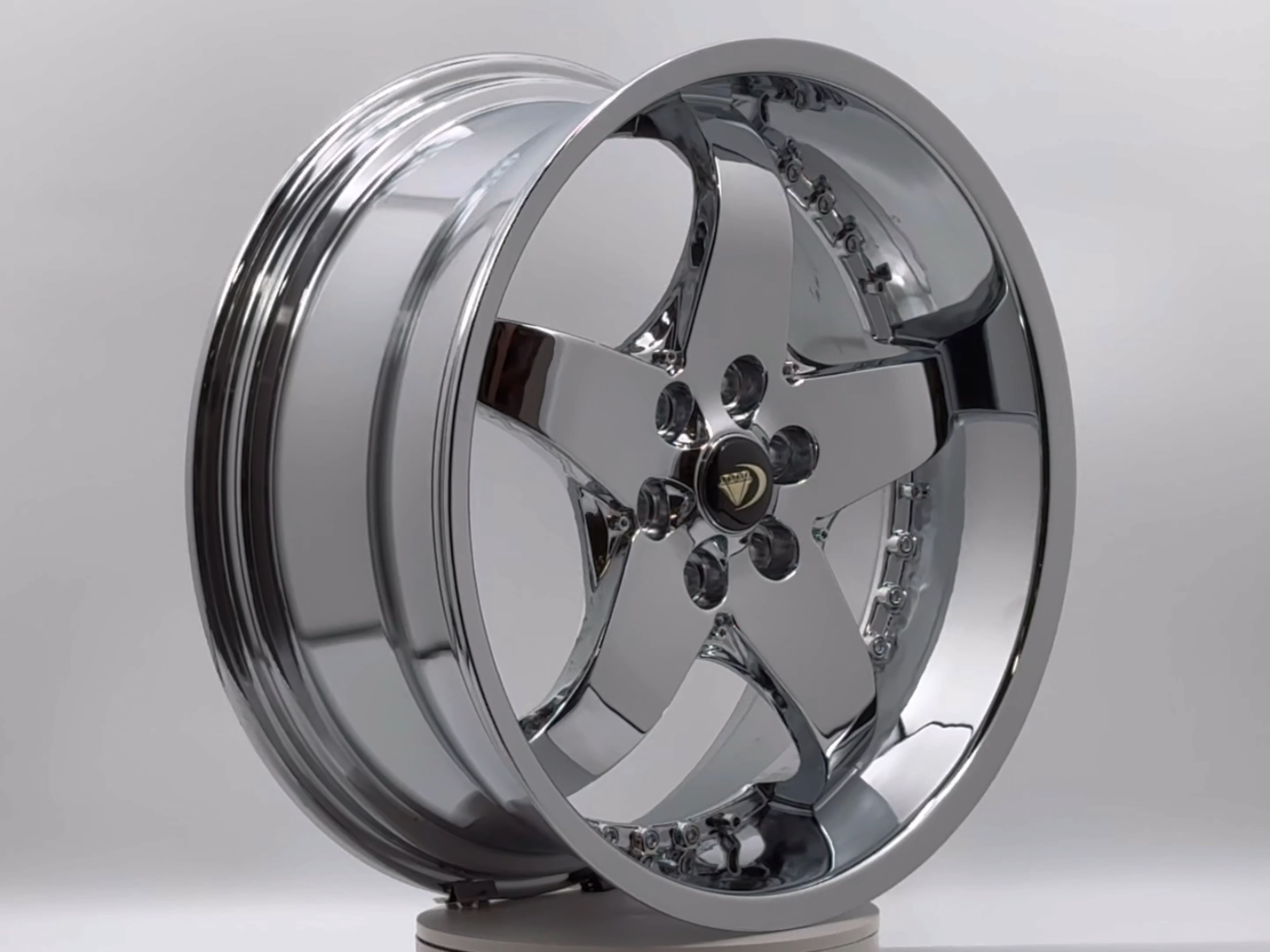 22" BALLER Wheels 22x9.5 Chrome finish 6 lug 6X139.7 et +15 #56 | eBay