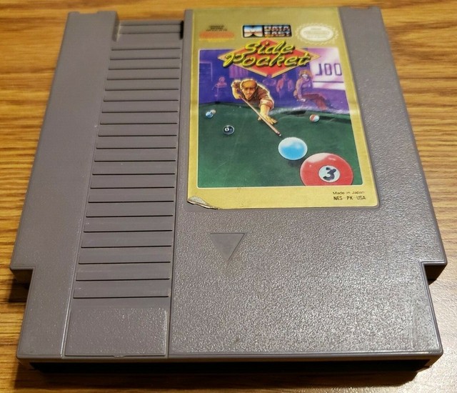 ** Side Pocket (Nintendo Entertainment System, NES 1989) ** Free ...