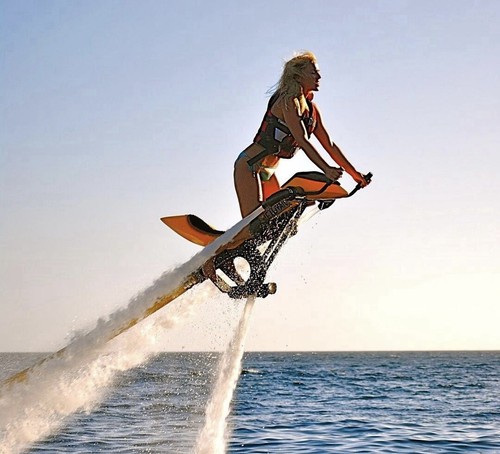 Jetovator Bike Kit. Includes Bike, PWC Jet Thrust Adapter and 66 ft ...