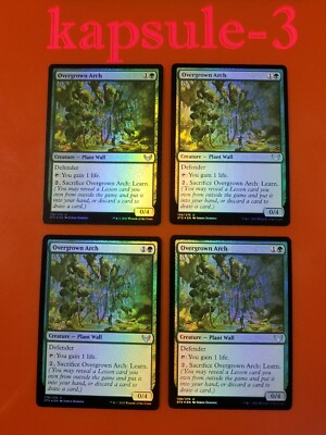 4x Overgrown Arch | FOIL | Strixhaven School of Mages | MTG Magic Cards ...