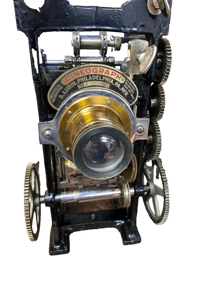 CINEOGRAPH by S. Lubin 35mm Projector Museum Quality Circa very very ...