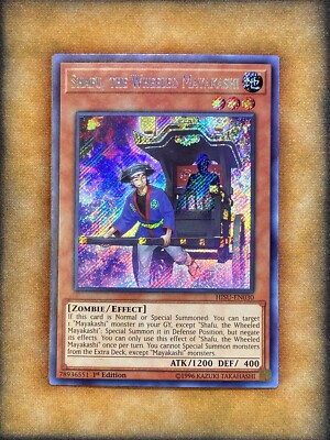Yugioh Shafu, the Wheeled Mayakashi HISU-EN030 Secret Rare 1st Ed NM | eBay