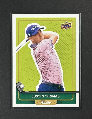 Justin Thomas 2024 Upper Deck UD Retro SPs #RS-5 | eBay
