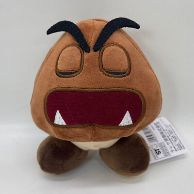 Super Mario Bros. Wonder Sleepy Goomba Plush Soft Toy Doll Teddy 5.5 ...