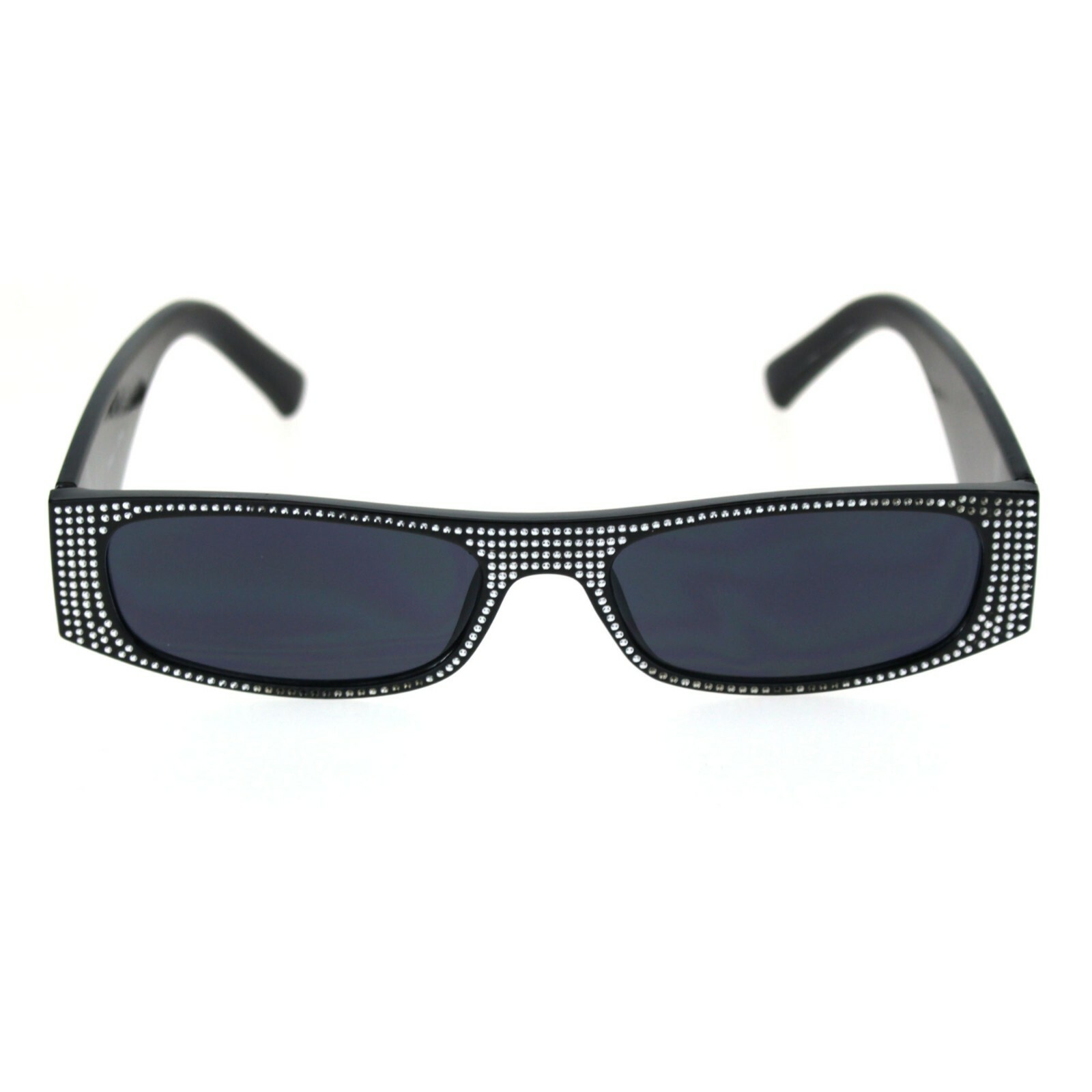 80s Disco Narrow Rectangular Bling Engraving Plastic Pimp Sunglasses | eBay