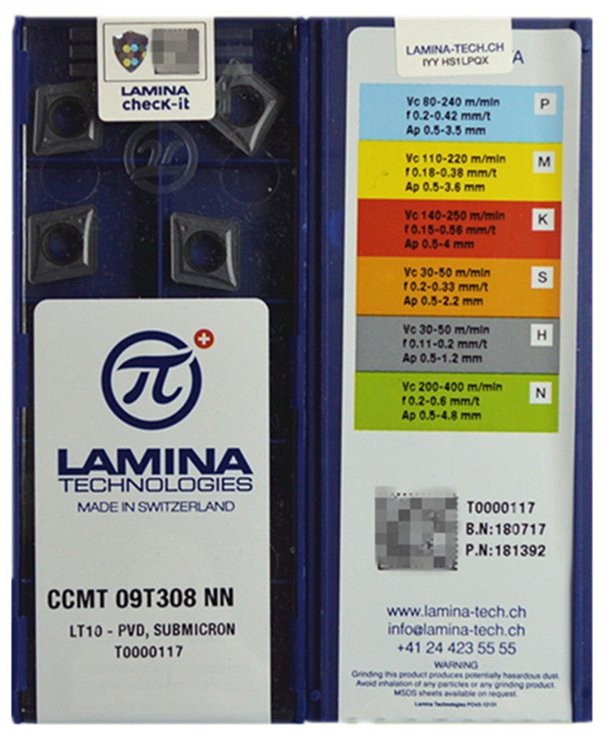 10pcs CCMT09T308NN LT10 CNC blade Carbide Inserts Original | eBay