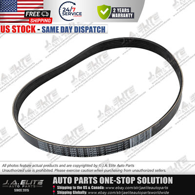 Genuine Short Alternator Belt fits Maserati Quattroporte Levante Ghibli ...