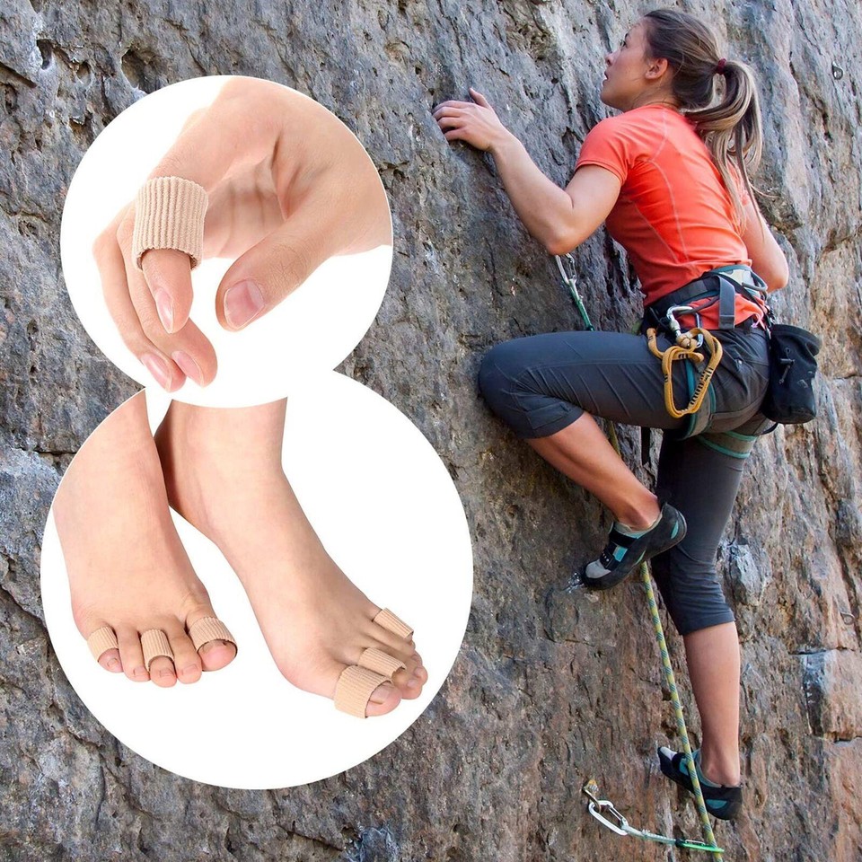 Toe Cushion Tube Toe Tubes Sleeves Soft Gel Corn Pad Protectors - 16 ...