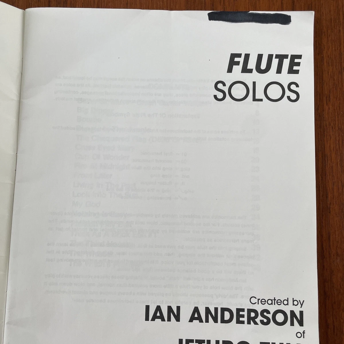 Ian Anderson Flute Solo