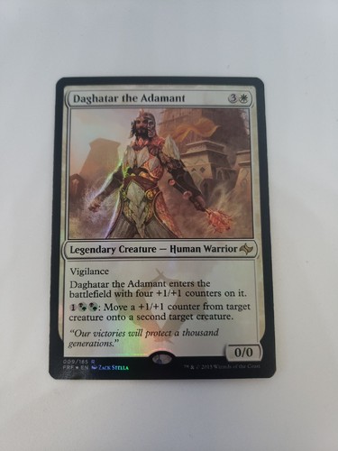 MTG Daghatar the Adamant Fate Reforged 009/185 Foil | eBay