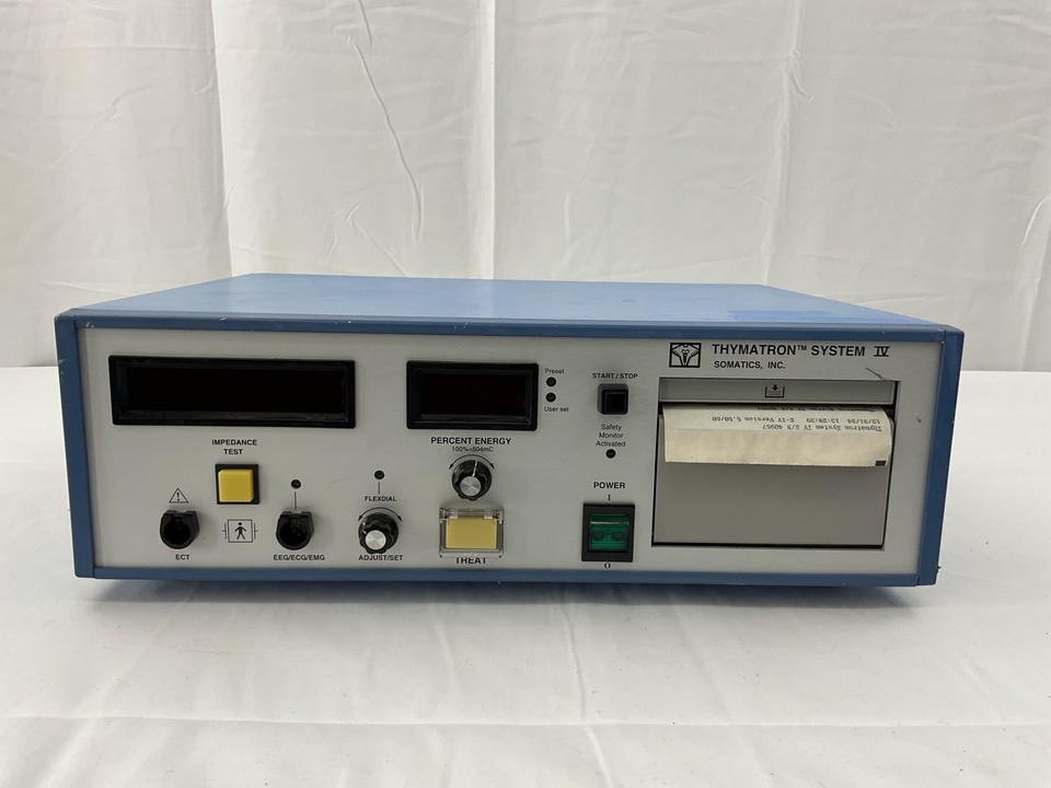 Somatics Thymatron System IV Electroconvulsive ECT Therapy Unit Free ...