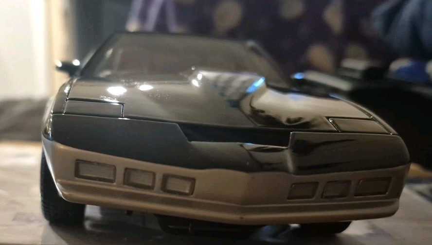 Knight Rider 1:18th Diecast Model KARR With Working Light Joyride | eBay