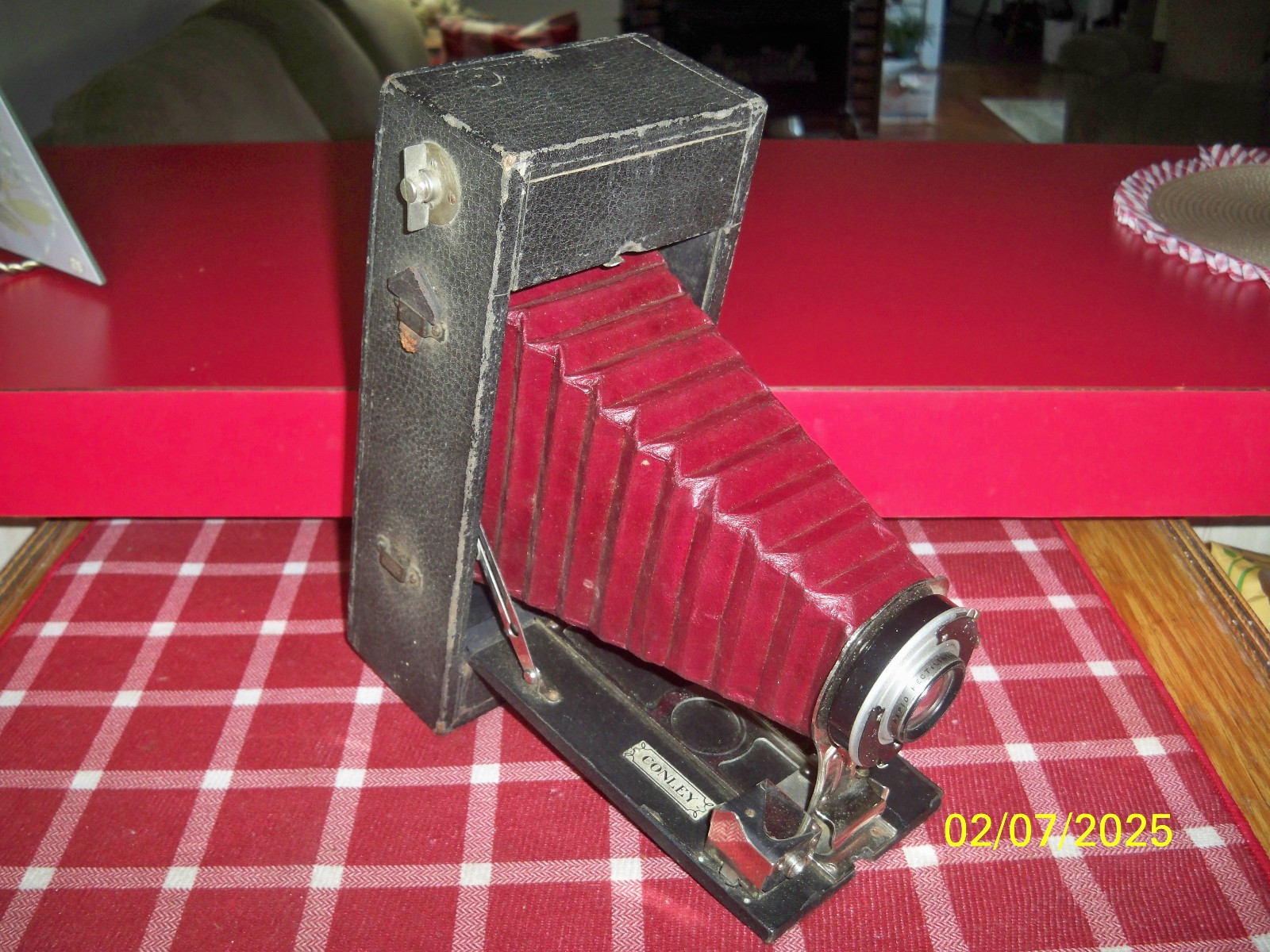 Vintage Folding Camera Fold Out Conley junior. For Parts or display | eBay