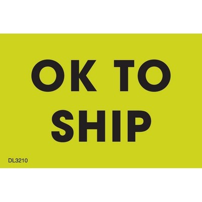 2" x 3" Ok to ship labels (500 per Roll) | eBay