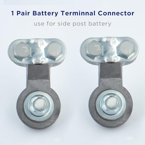 1 Pair Battery Terminal Connector, Side Post to Top Post B11 - Side ...