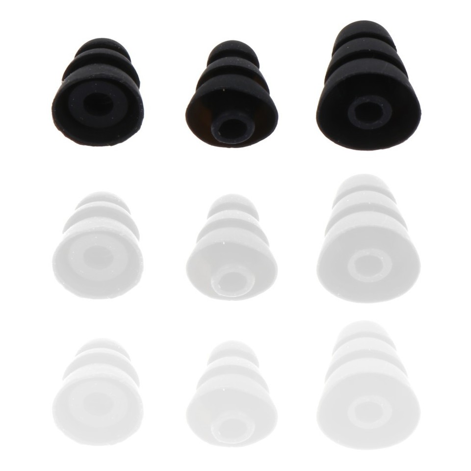 36 Pcs Silicone Cover for Earphone In-ear Caps Headset Covers Ears ...