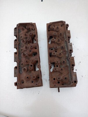 Ford 351 400m Cylinder Head D1AE-A1C 1971 CLEVELAND MODIFIED RUSTY BARE ...