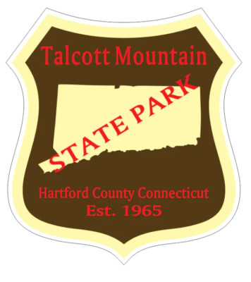 3" talcott mountain connecticut state park bumper sticker decal usa ...