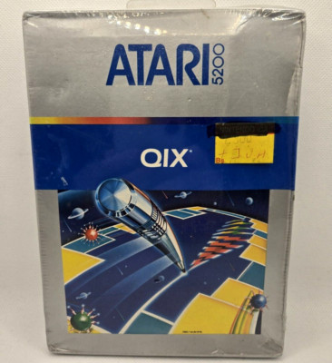 QIX (Atari 5200) – Brand New Factory Sealed – Rare Vintage Game | eBay