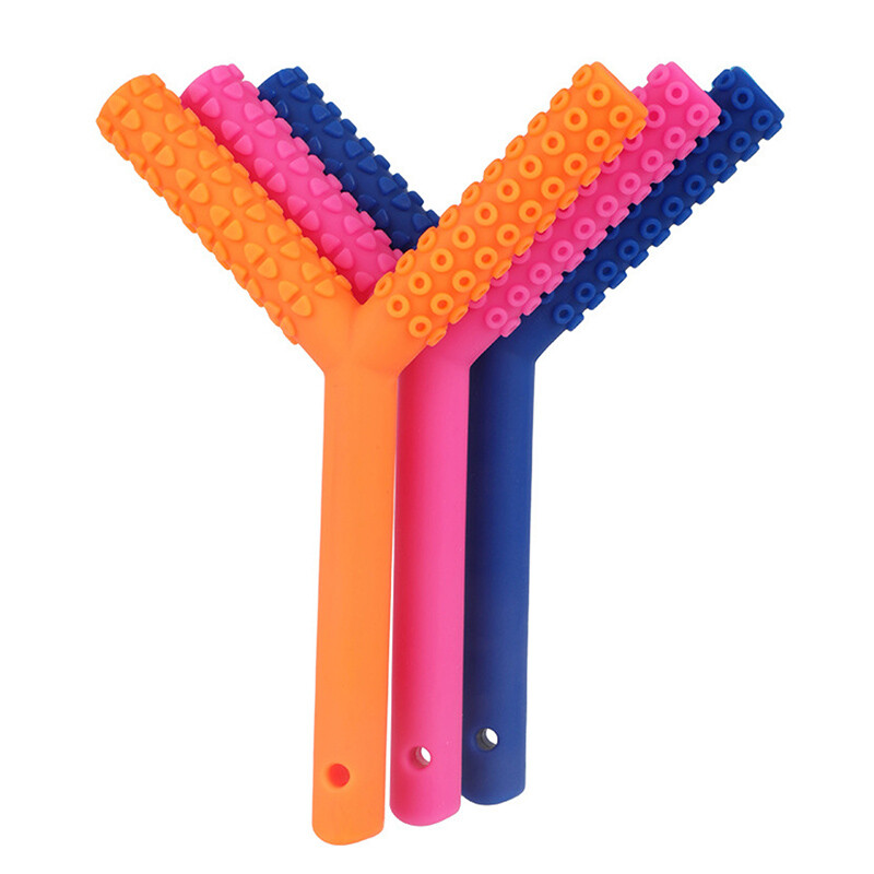 Kids Chewing Tube Y-Shape Chewy Teether Baby Oral Motor Chew Tools ...