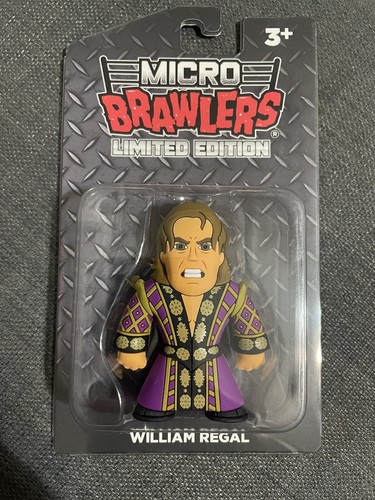 Micro Brawlers Pro Wrestling Crate Exclusive William Regal Figure, AEW ...