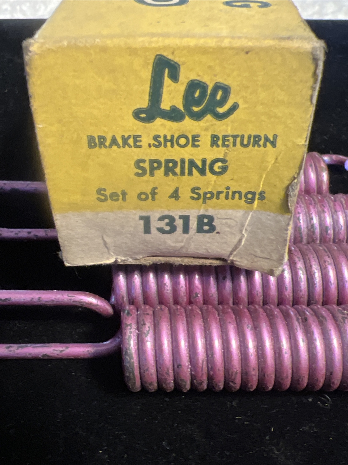 Lee Brake Shoe Return Spring Set of 4 - 131B NOS | eBay
