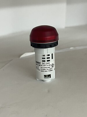 IDEC AP22M-2Q4R. Red Pilot Light 22mm 24V | eBay
