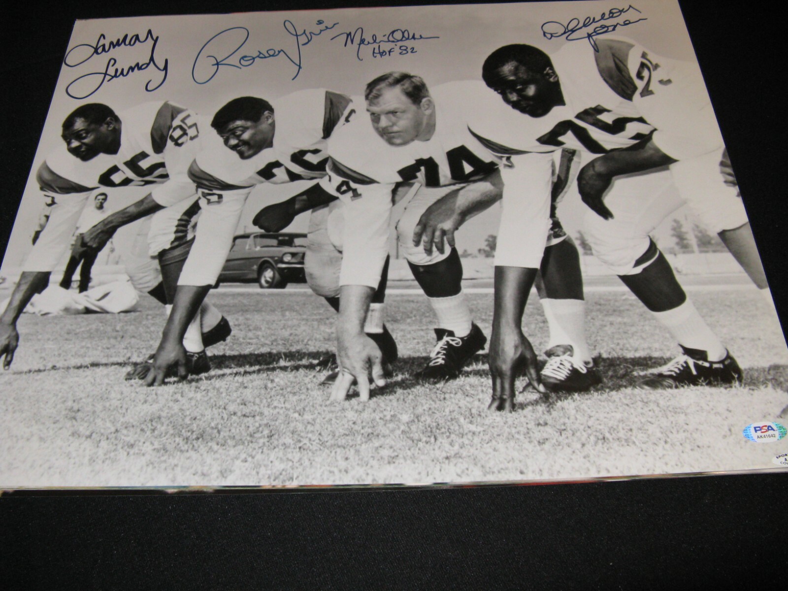 Fearsome Foursome Autographed Memorabilia | Signed Photo, Jersey ...