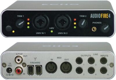 Echo AUDIOFIRE-4 2In/4Out Firewire Audio Interface | eBay
