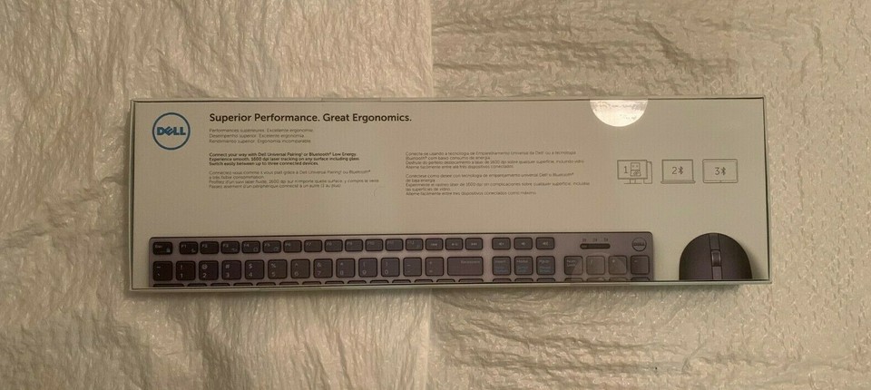 Brand New Dell Premier Wireless Keyboard and Mouse - KM717-GY-US ...