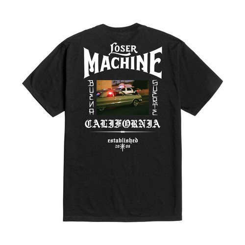 Loser Machine Men's Boulevard -Tee Black T-Shirts | eBay