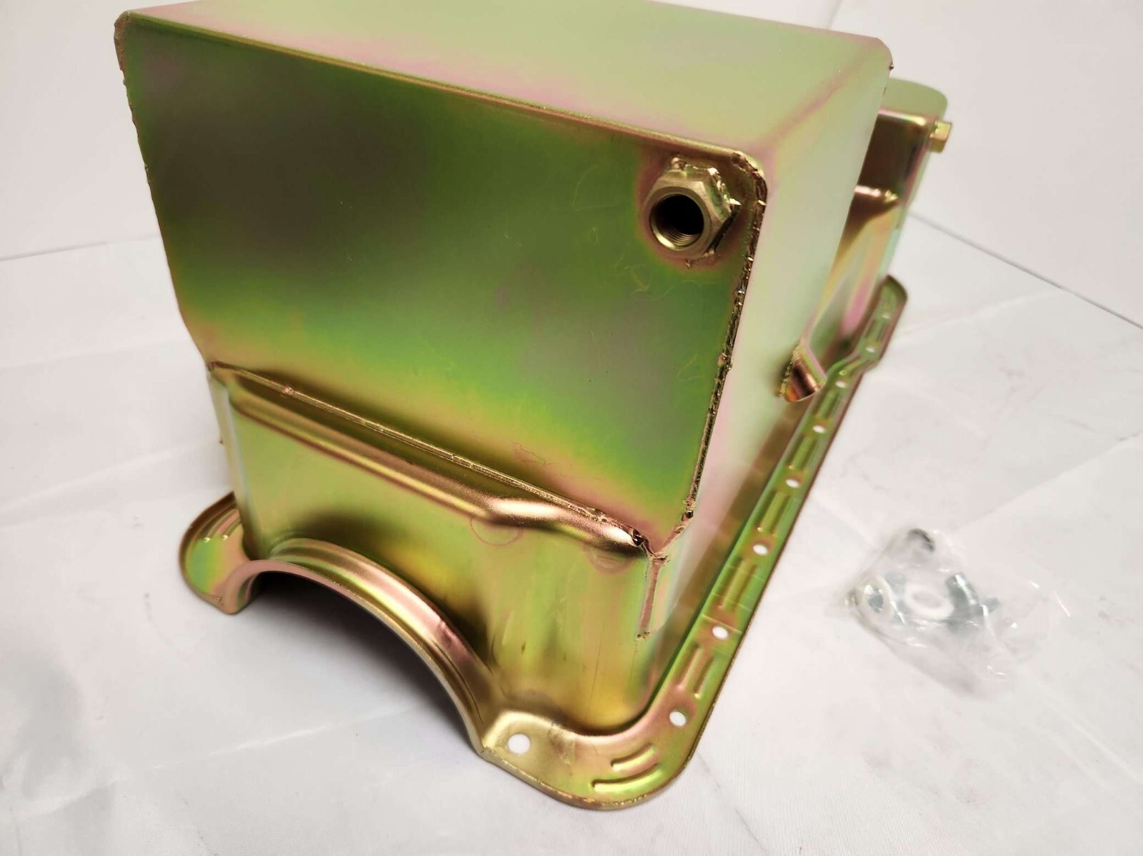 1979-1993 Fox Body Ford 7qt Dual Sump Zinc Drag Oil Pan Small Block ...