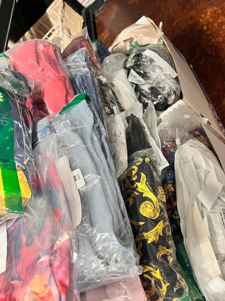 50 pcs Wholesale Bulk Liquidation Clothes Box Overstock | eBay