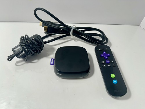 Roku 3 Model 4200x Media Streamer w/ Remote & Power Adapter + HDMI ...