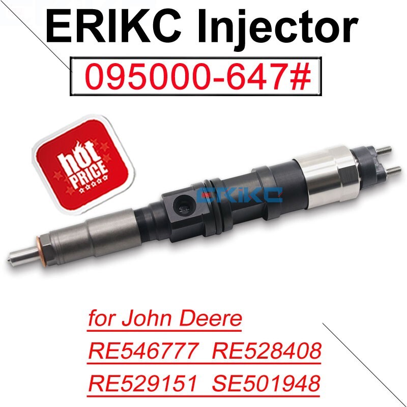 095000-6470 INYECTOR DIÉSEL COMMON RAIL PARA DENSO JOHN DEERE RE529151 ...